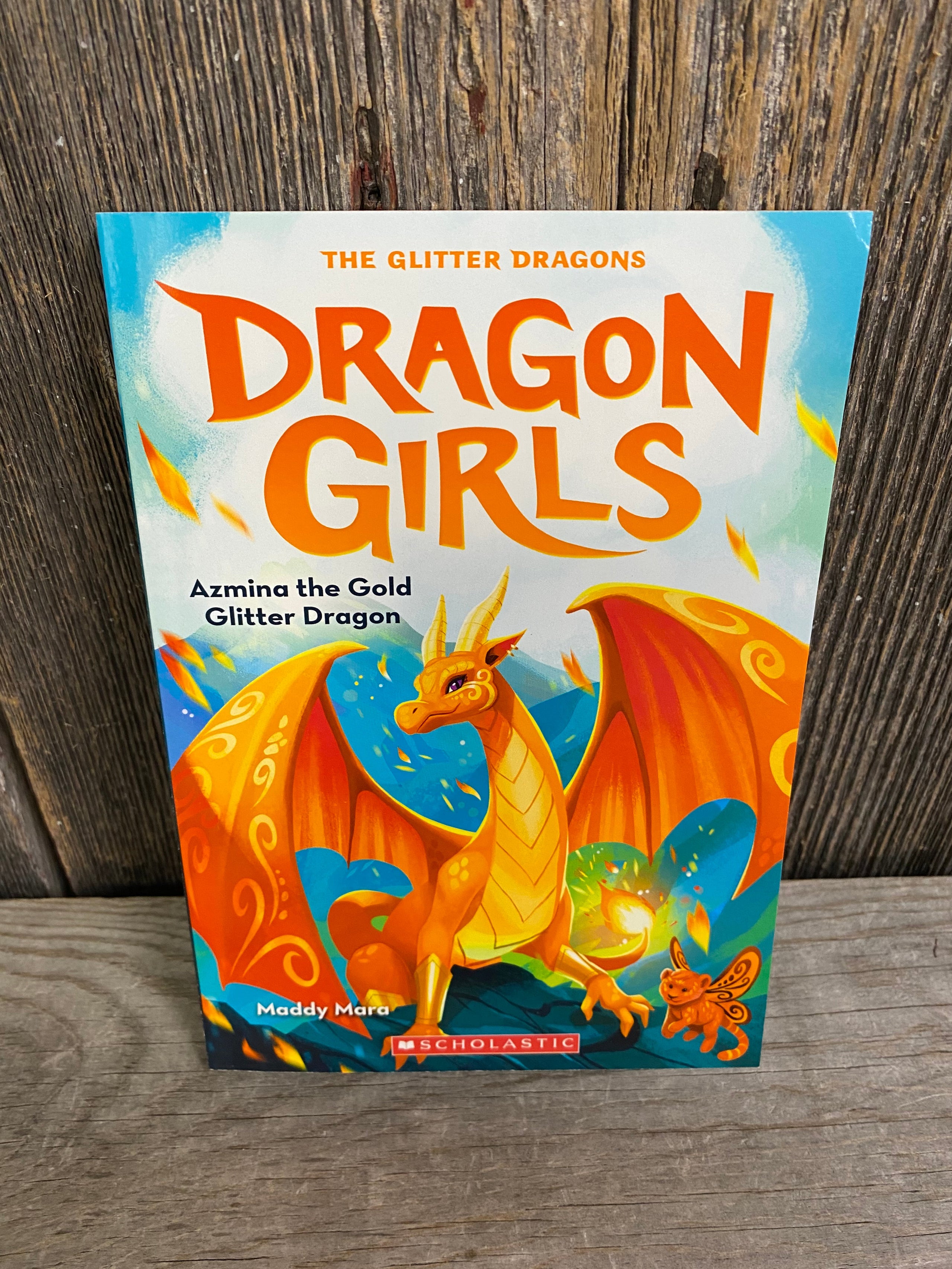 Dragon Girls #1 Azmina the Gold Glitter Dragon | Whimsy On Main