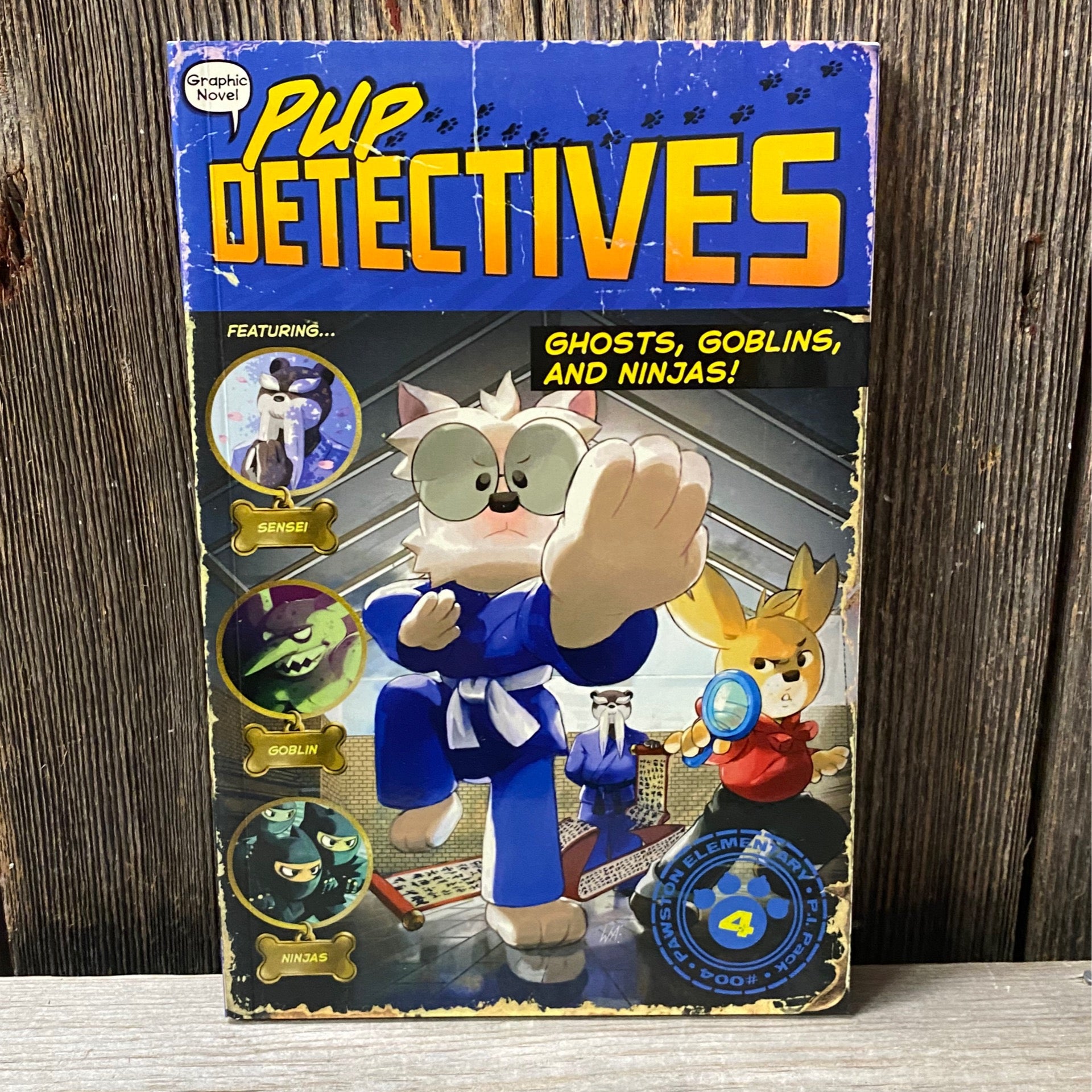 Pup Detectives #4 Ghosts, Goblins, and Ninjas! | Whimsy On Main